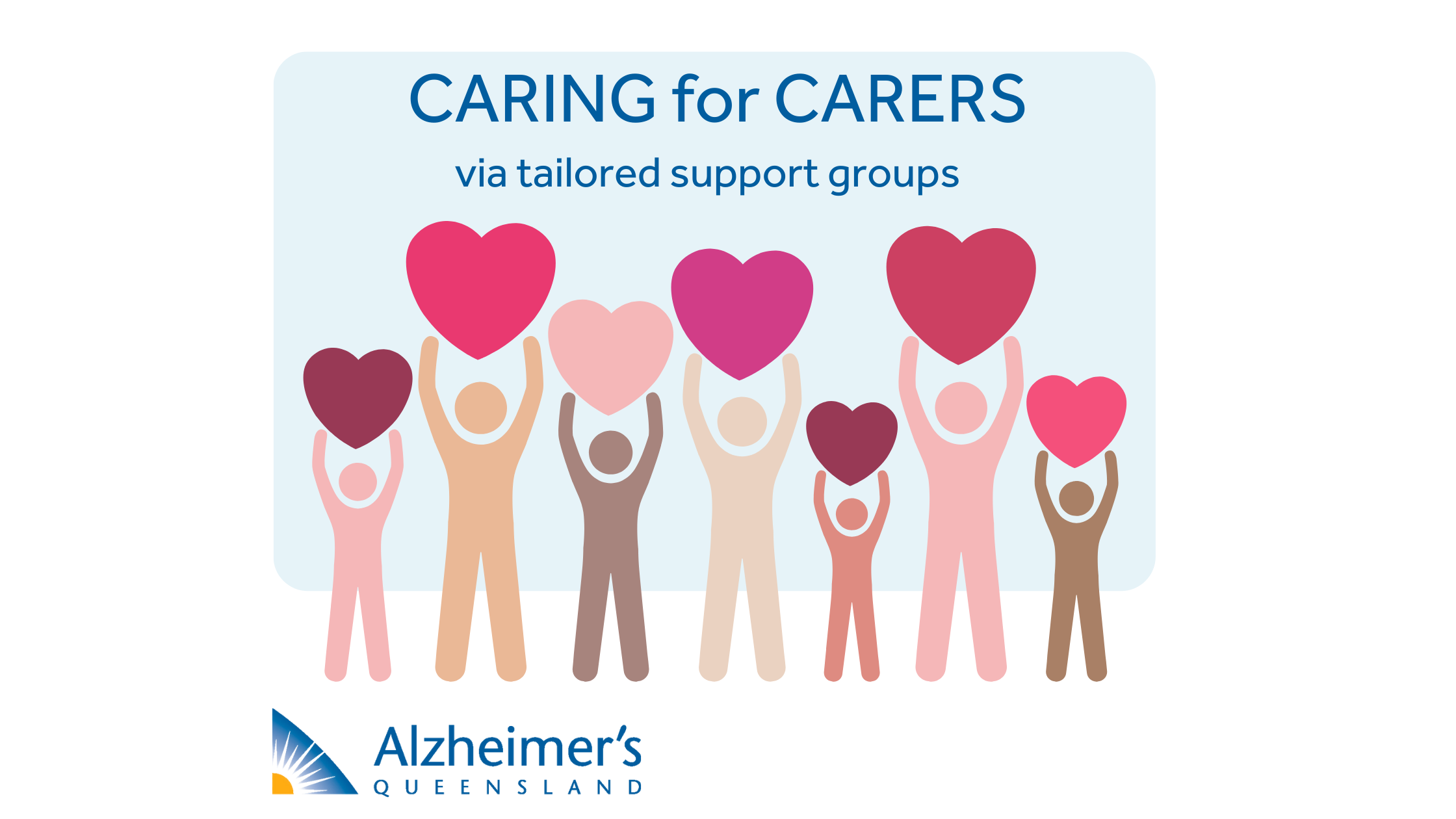 Caring for carers with tailored support groups - Alzheimer's Queensland